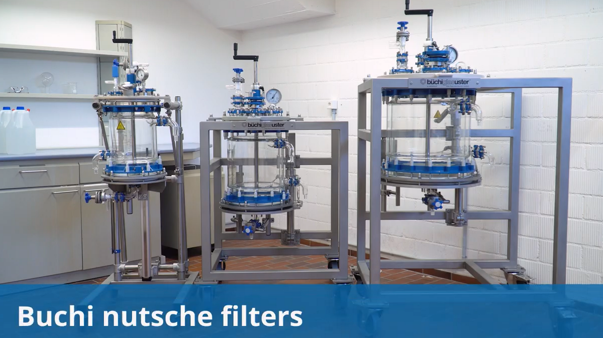 New video about Buchi nutsche filters: Büchiglas